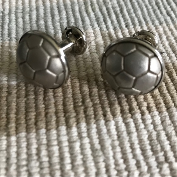 Accessories | Sterling Silver French Soccer Ball Cufflinks | Poshmark